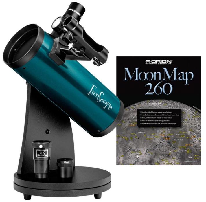 Купить Телескоп Orion Funscope 76mm 📷 в Красноярске за 11 990 ₽ | Акция